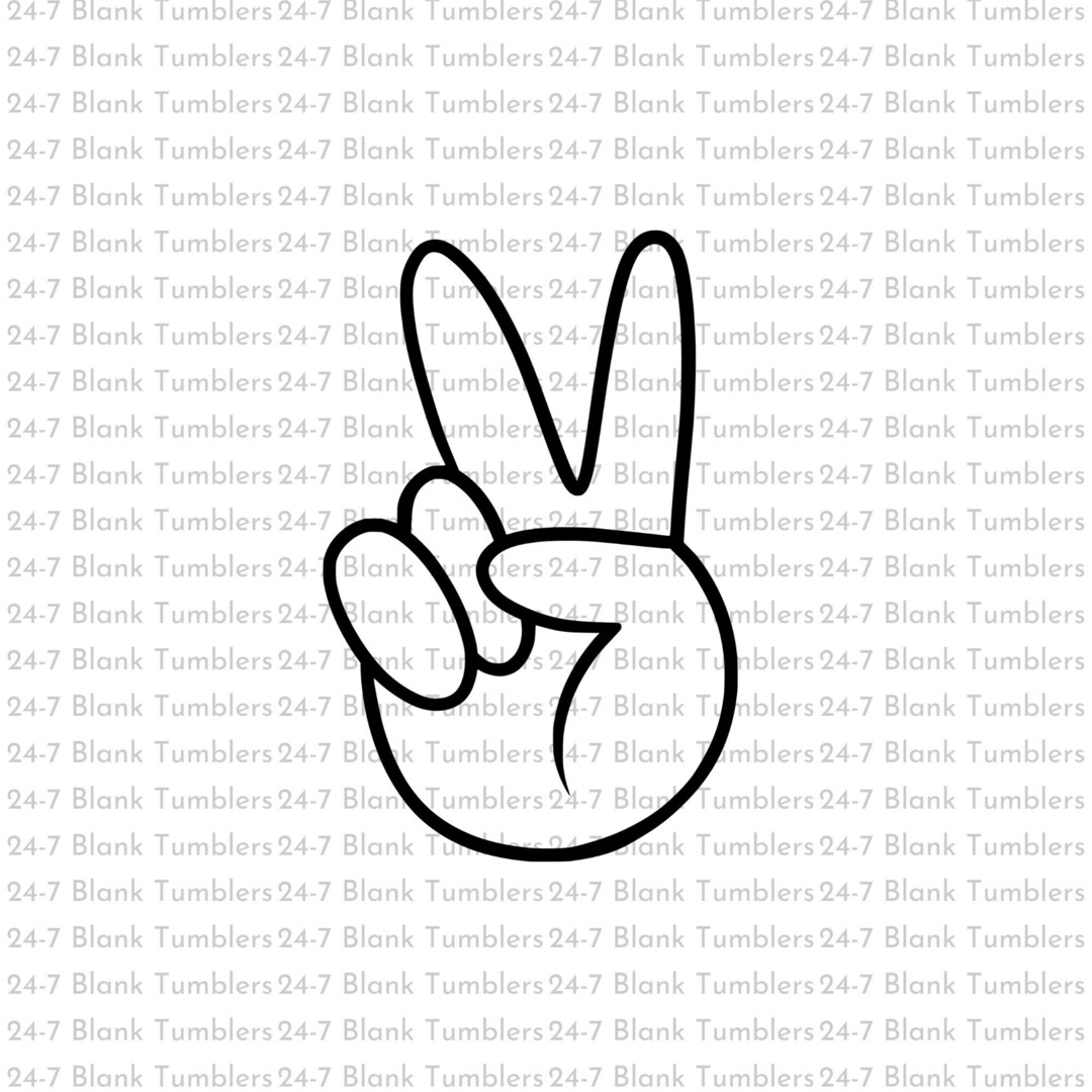 Peace Hand Svg, Peace Svg, Peace Sign Svg, Peace Hand, Peace and Love ...