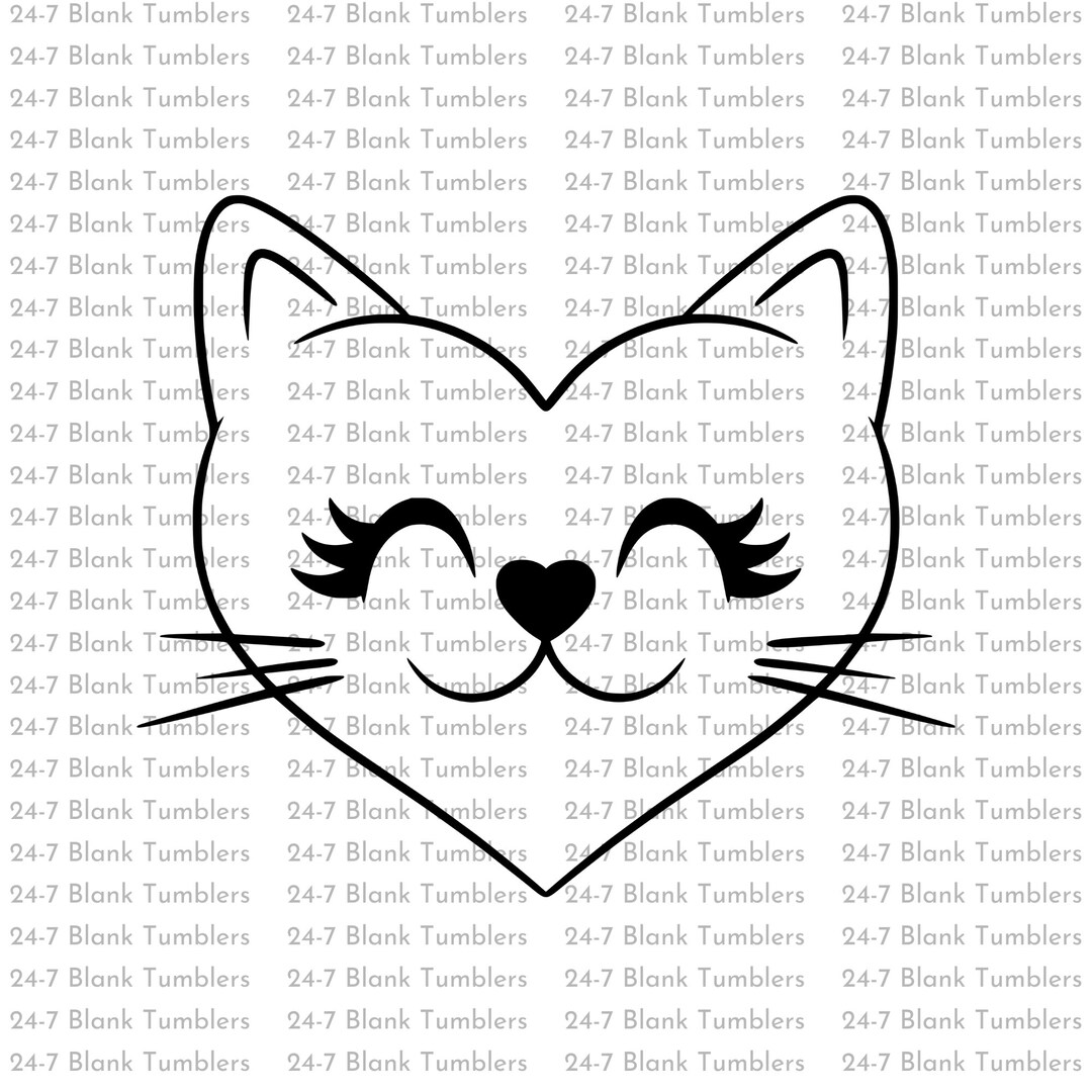 Cat Face Svg Cat Svg Cute Cat Svg Cute Cat Face Svg Shirt File Cricut Cut Files Cut Files