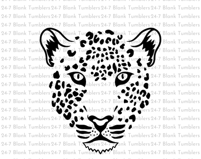 Leopard Svg Leopard Face SVG Leopard Head Svg Leopard - Etsy