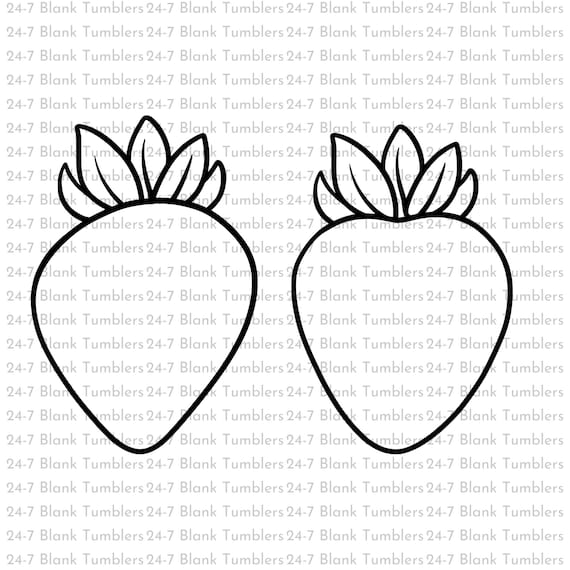 Strawberry Svg Strawberry Png Strawberry Fruit Svg Fruit | Etsy