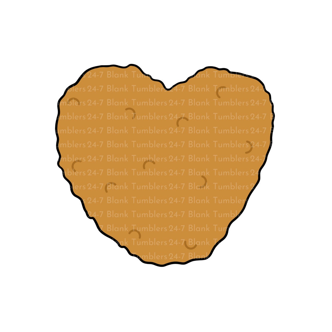 Chicken Nugget Svg, Heart Nugget Svg, Nugget Svg, Chicken Svg, Chicken ...
