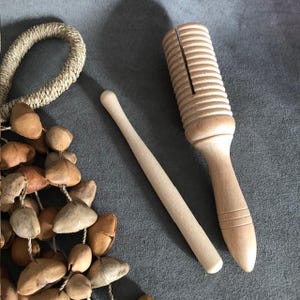 Seed Shell Shaker Cha Cha Nut Sound Healing Gift Box Back to Nature ...