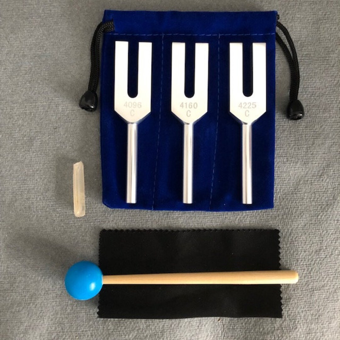 Angel Tuning Fork Set Crystal Gateway to Angelic Kingdom 4096hz 4160hz ...