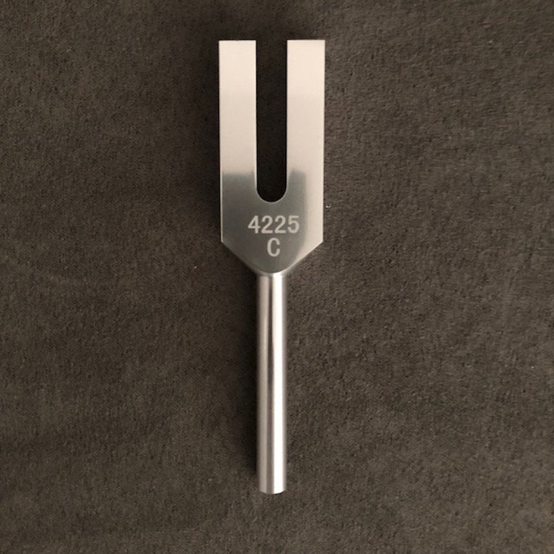 Angel Tuning Fork 4225hz Metallic Silver Colour Crystal Gateway to ...