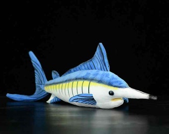 Blue Fish Toy | Etsy