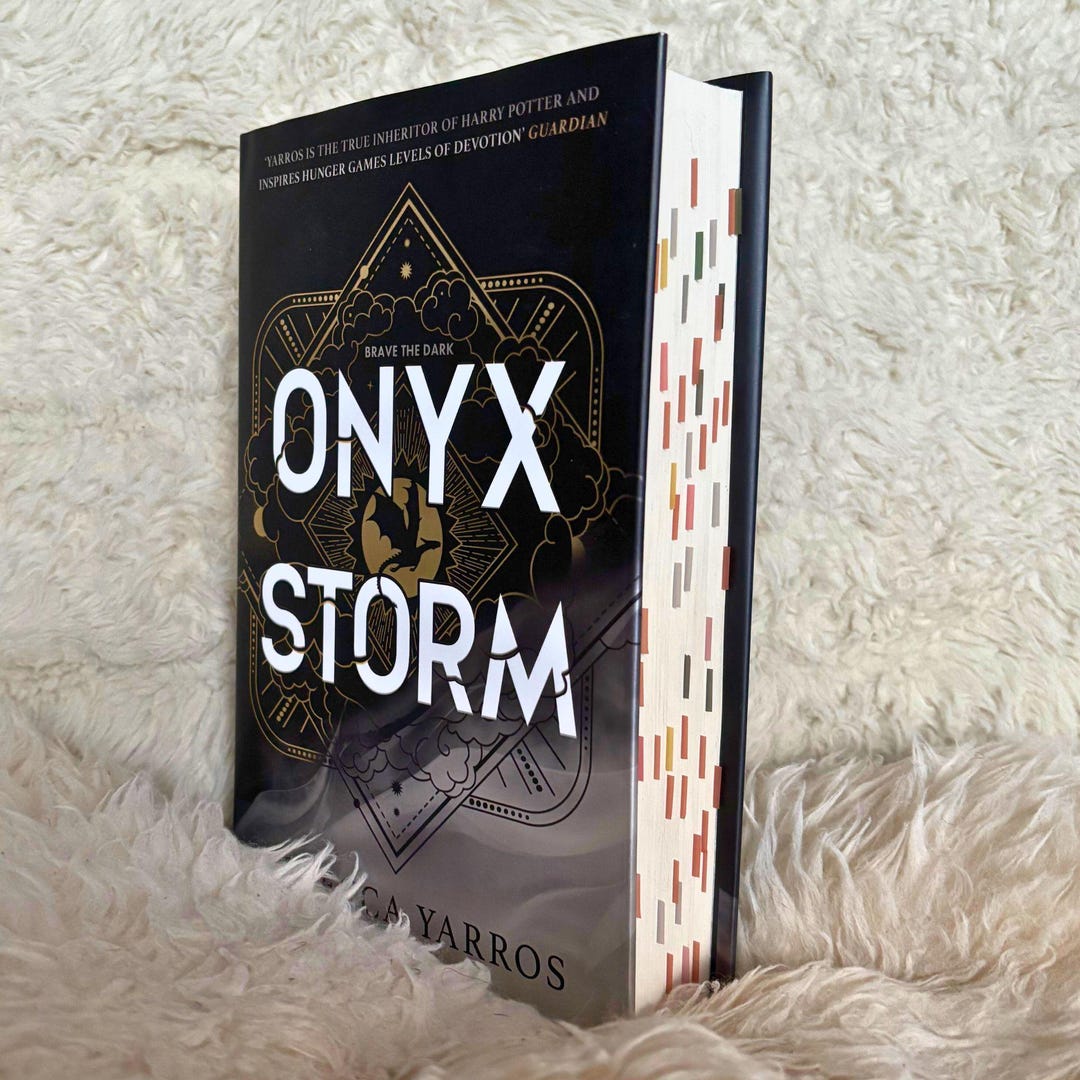 Onyx Storm Annotated | Annotated Books | Romantasy | Empyrean Series | Bookish Gift | Booktok ...