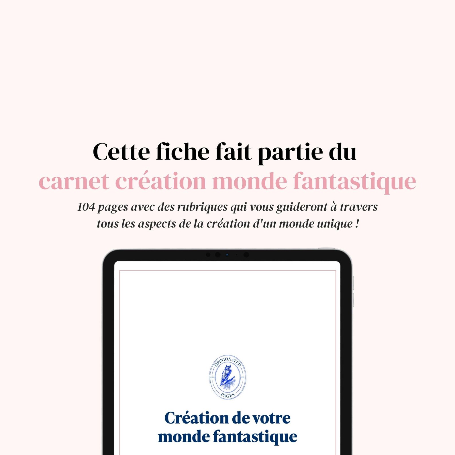 Magic System World Building Sheet French | Nanowrimo Writers Workbook ...