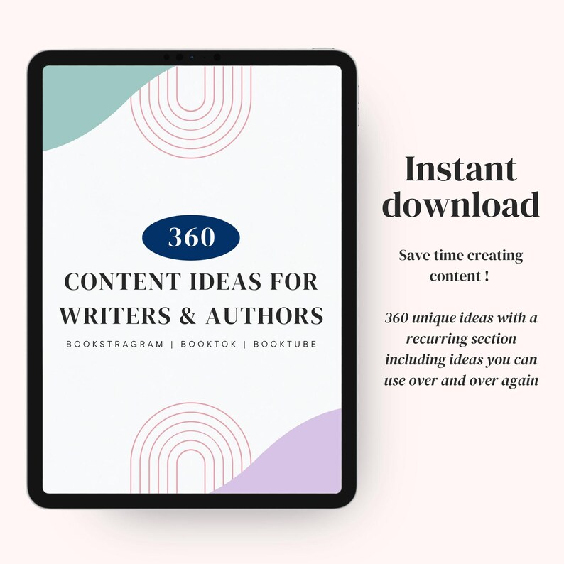 360 Social Media Content Ideas for Authors & Writers | Bookstagram ...