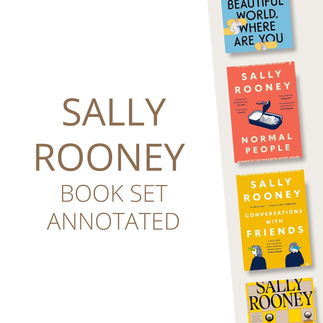 SALLY ROONEY BOOKS Annotated | Custom | Personalized Books | Bookish ...