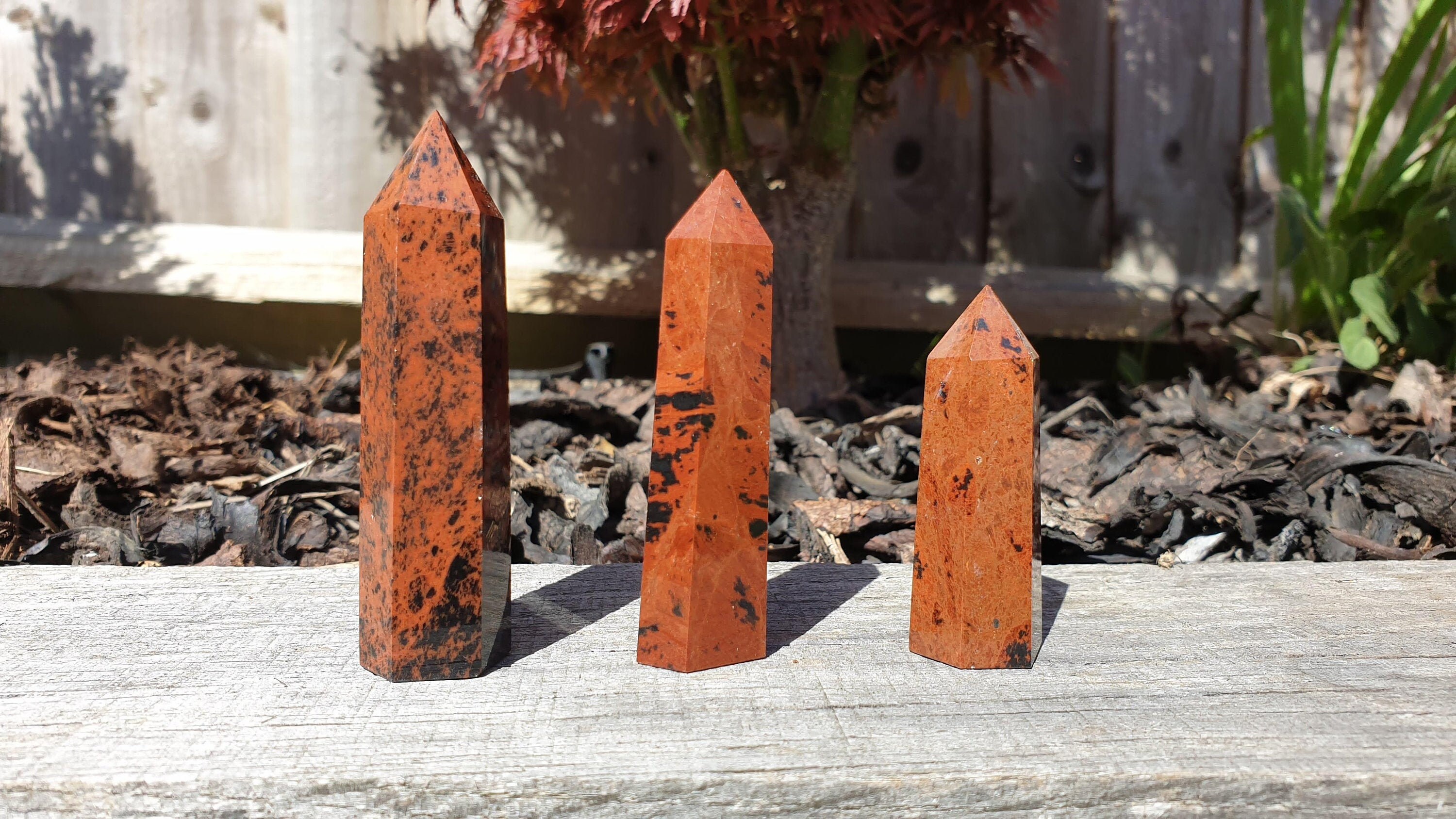 A Grade Red Obsidian Tower Obelisk Crystal Wand Healing - Etsy