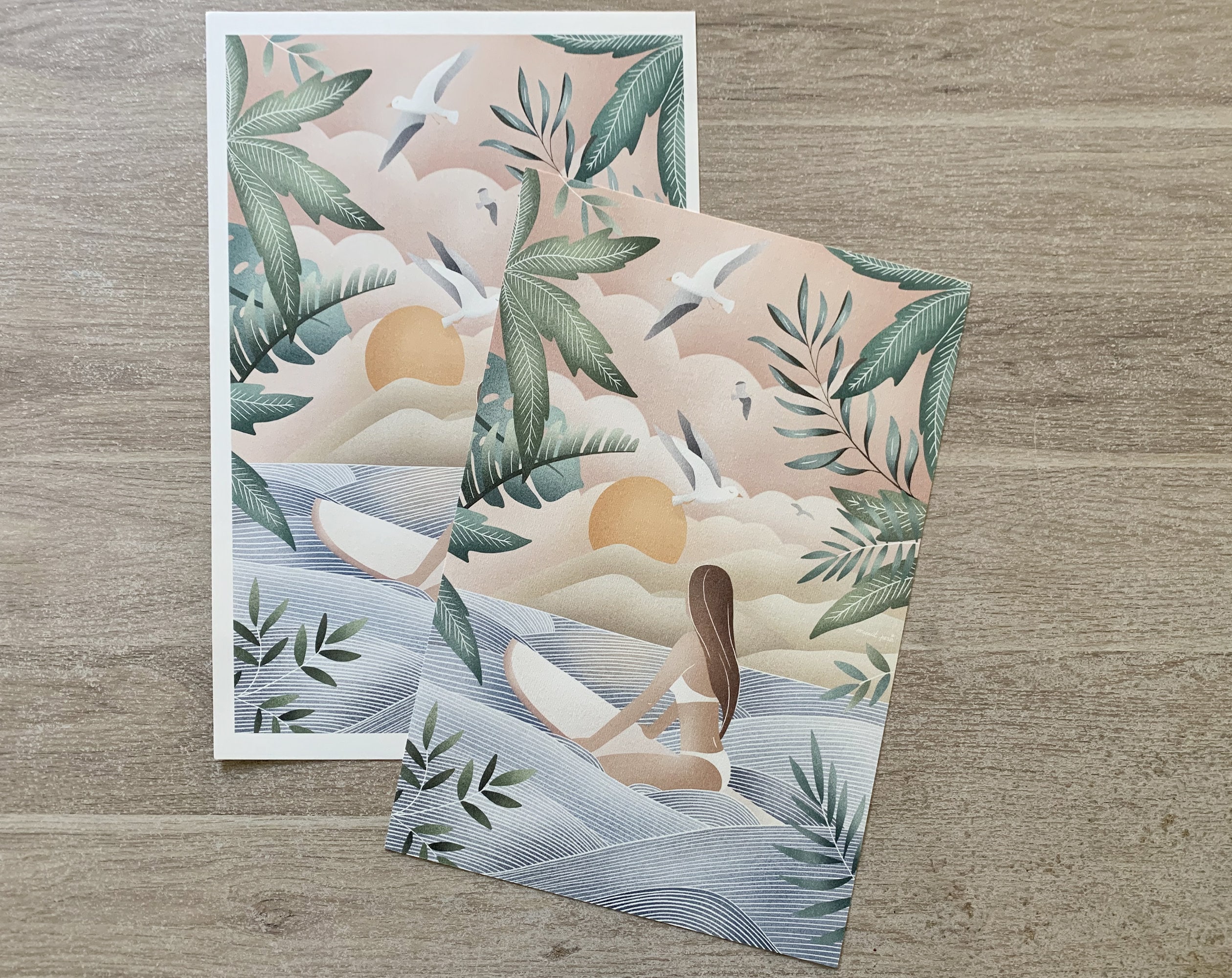 Boho Surf Poster - Etsy