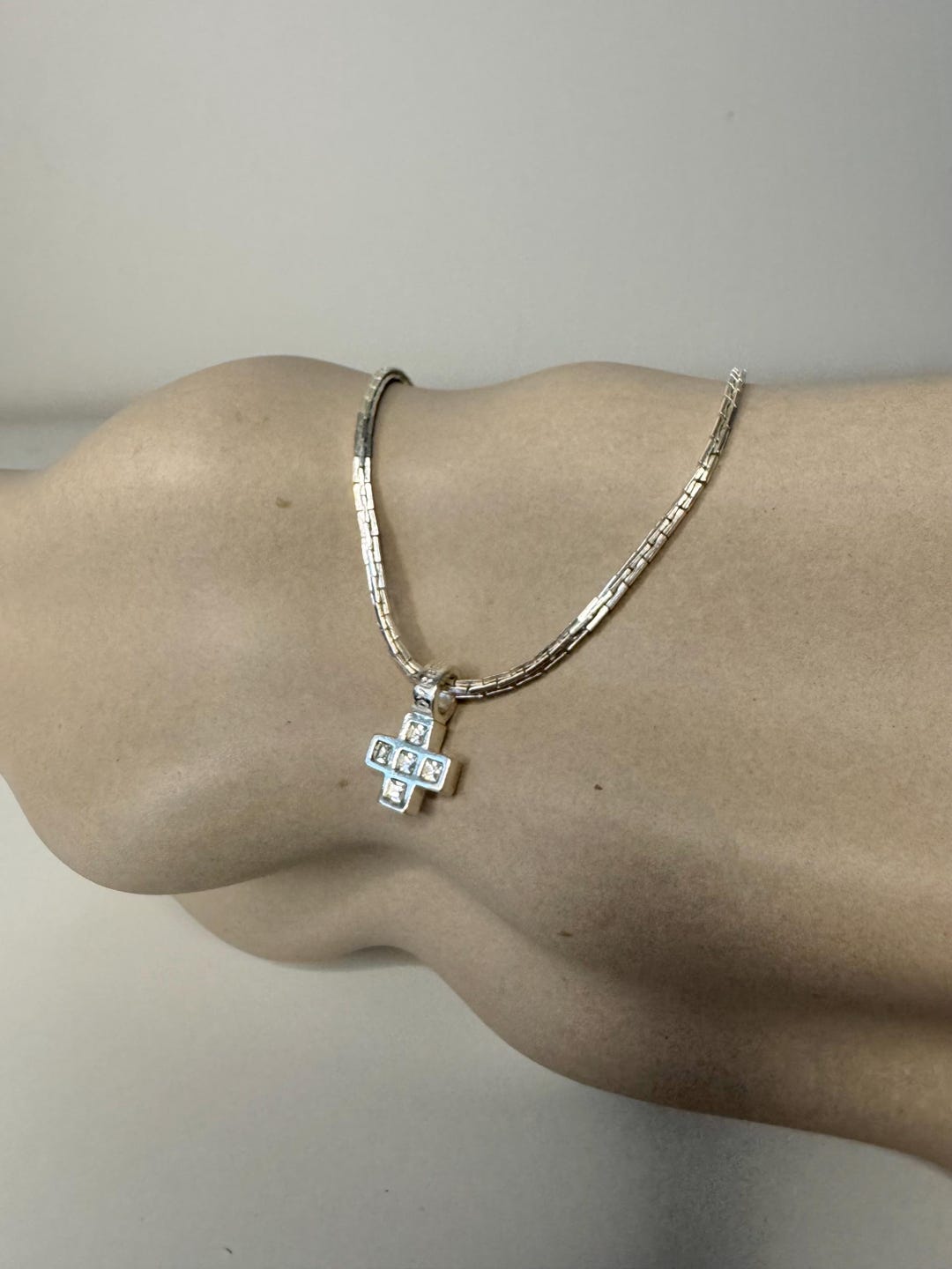 Dyrberg Kern One Strand Vintage Choker Light Violet and Pendant - Etsy