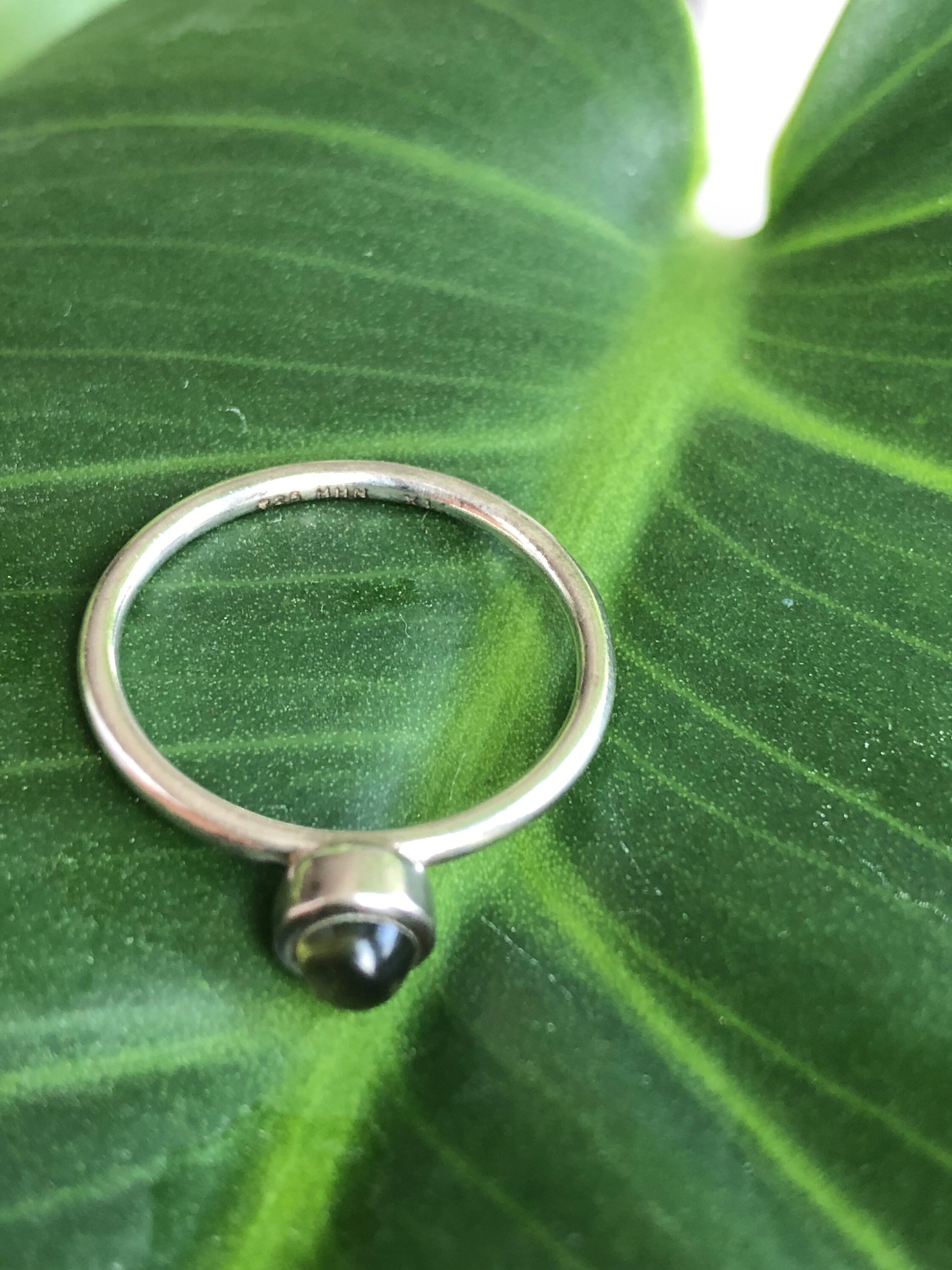 Hans Henryk Nygaard Bullet Silver Stackable Ring Size XL 60 - Etsy