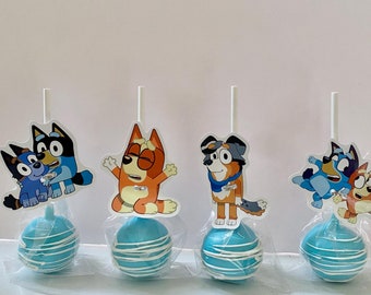 Bluey Inspired Cake Pops - Etsy