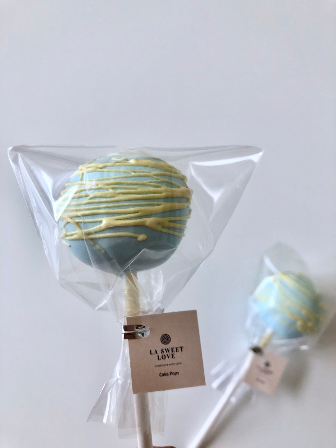 Light Blue Cake Pops: Party Favors One Dozen - Etsy