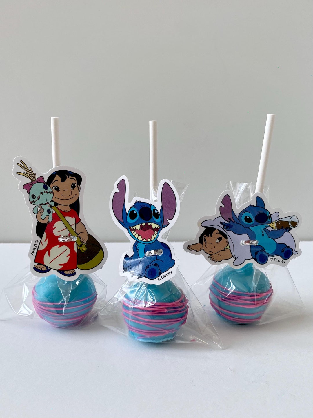 Lilo & Stitch Cake Pops: Birthday Party Favors - Dozen - Etsy