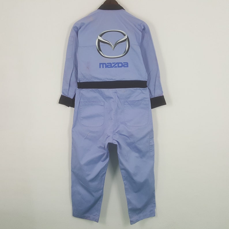 Vintage Mazda Racing Custom Logo Jumpsuit Coverall Jacket - Etsy