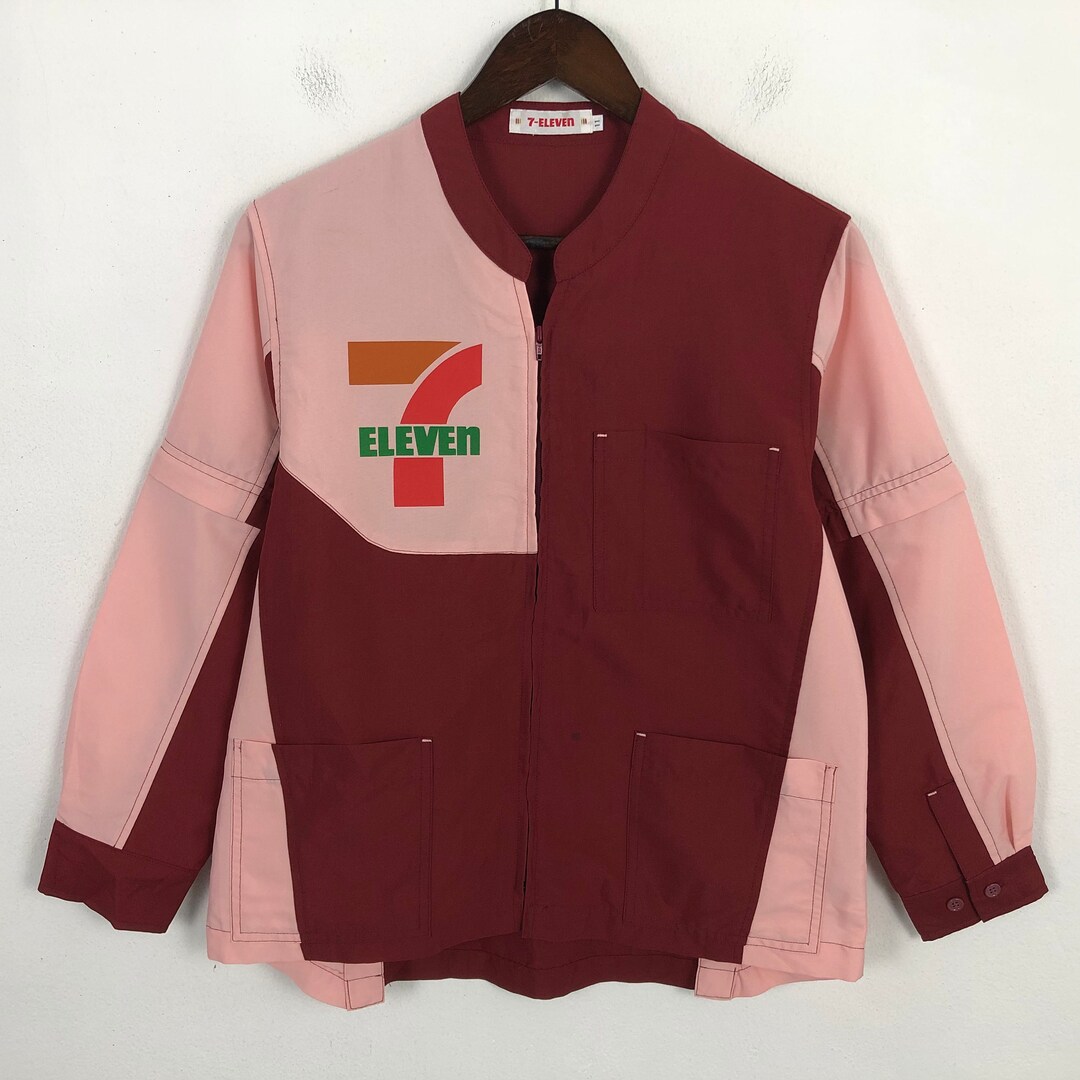 Vintage 7 Eleven Worker Zipper Jacket - Etsy