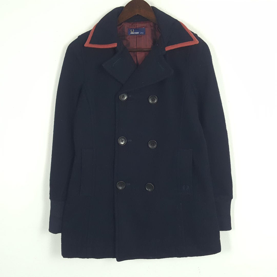Vintage Fred Perry Trench Coat Jacket - Etsy
