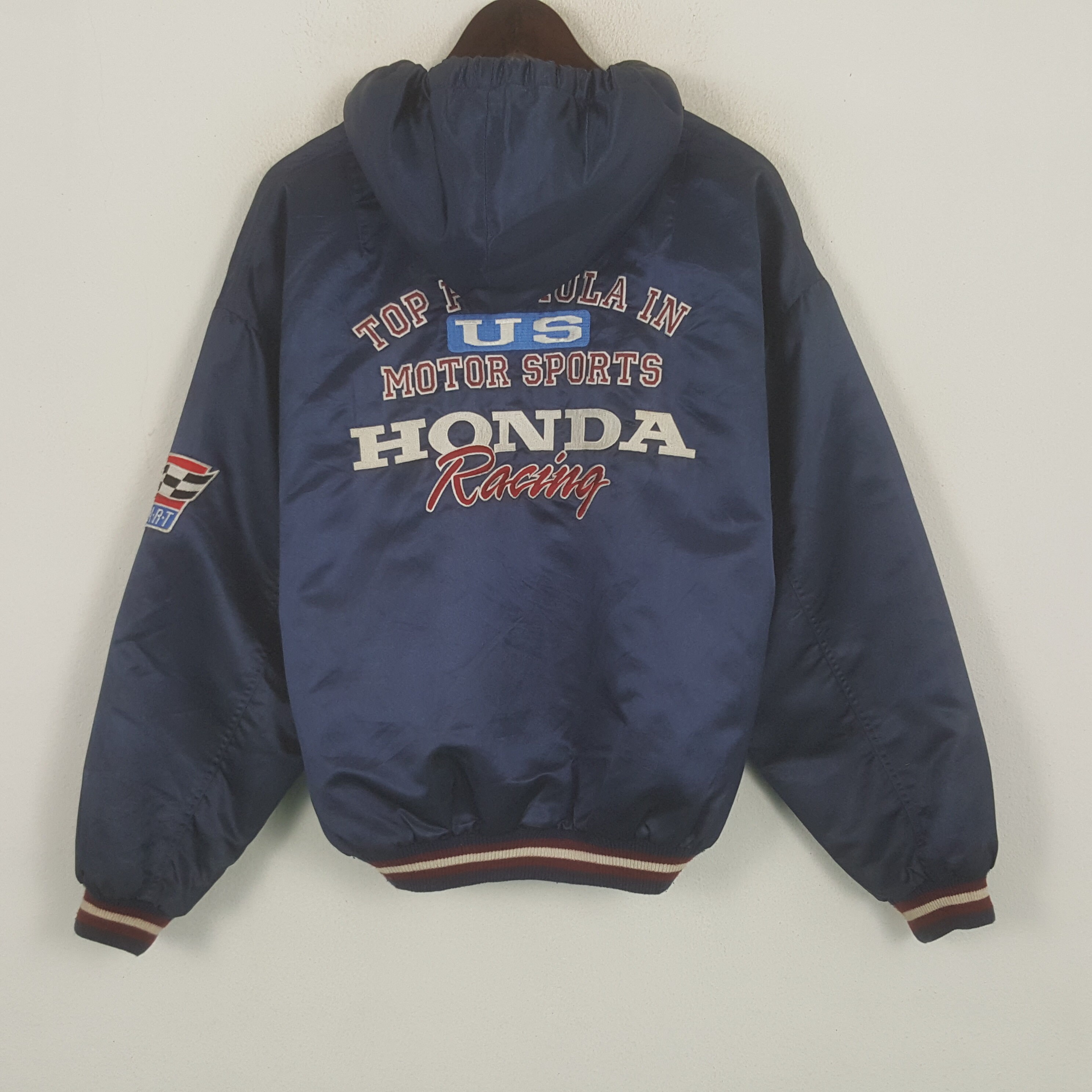 Vintage Honda Racing Zipper Jacket With Hoodies - Etsy