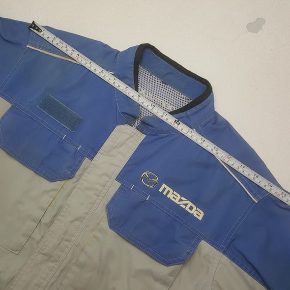 Vintage Mazda Racing Sport Coverall Jumpsuit Jacket - Gem
