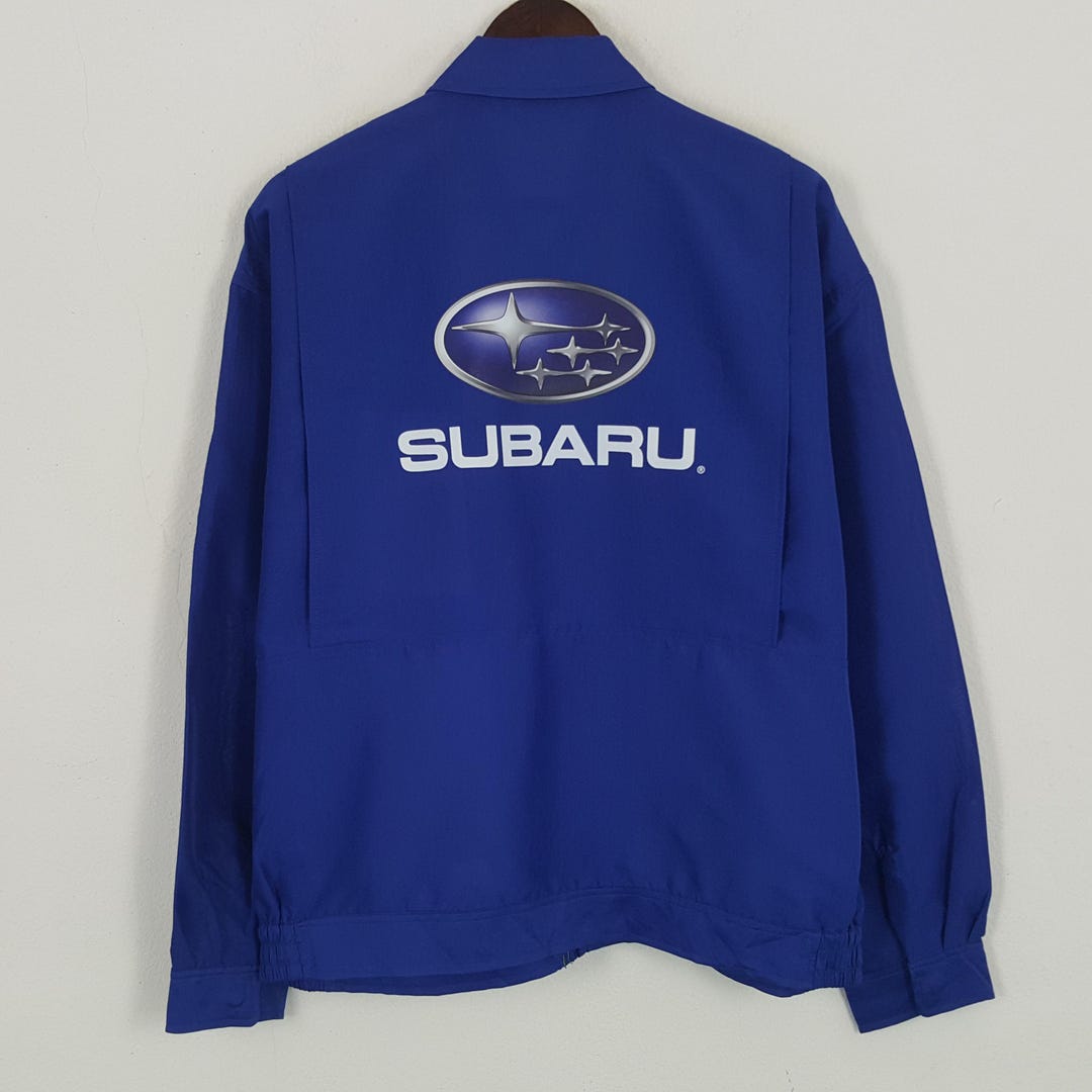 Vintage Subaru Racing Custom Art Worker Uniform Jacket - Etsy