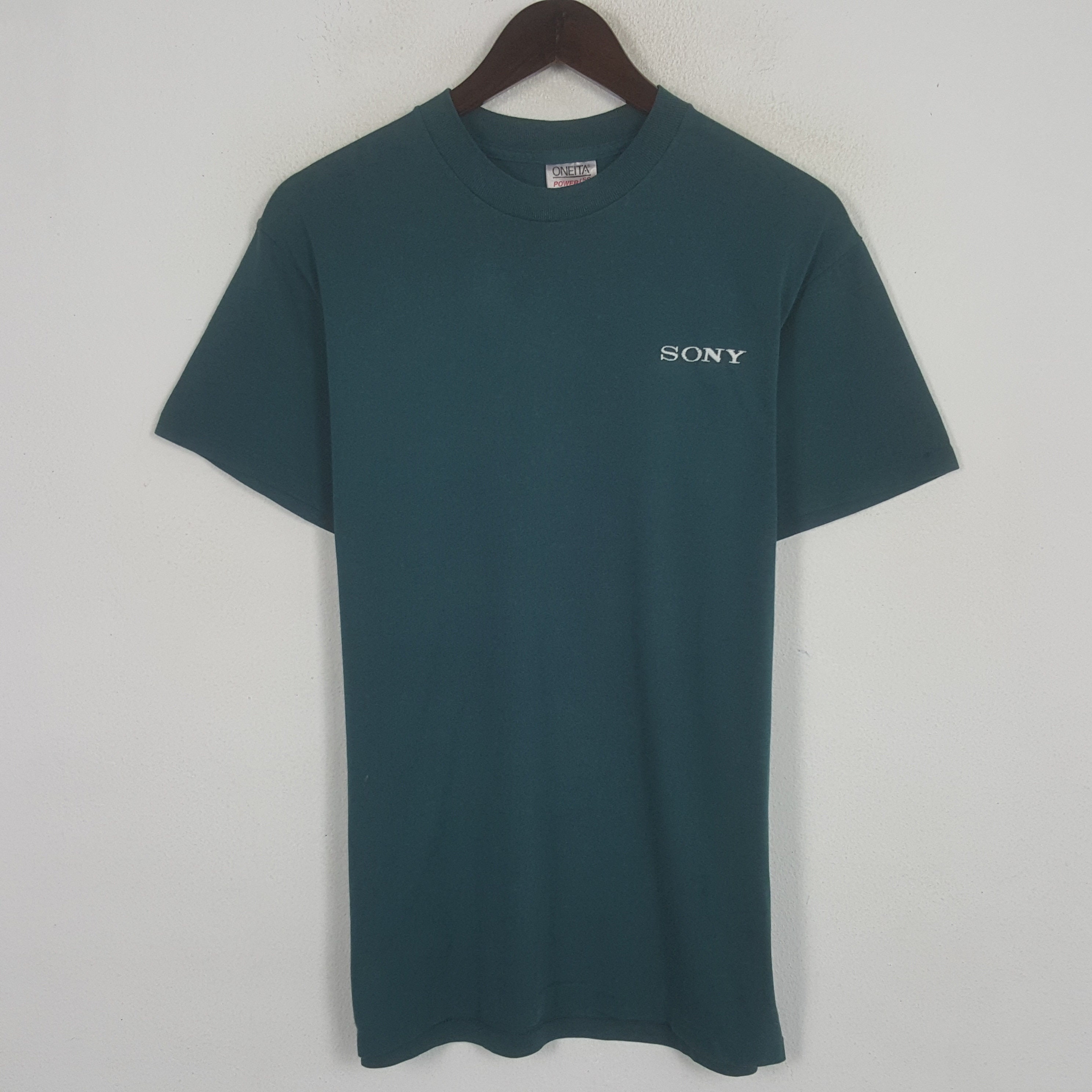 Vintage Sony Small Logo Style Tshirt - Etsy