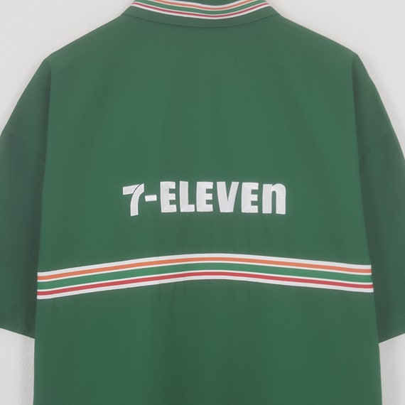 Vintage 7 Eleven Embroidery Logo Uniform Jacket - Gem