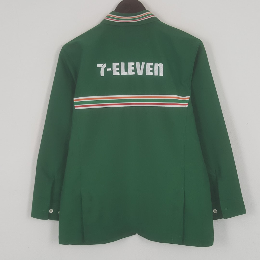 Vintage 7 Eleven Embroidery Logo Jacket - Etsy