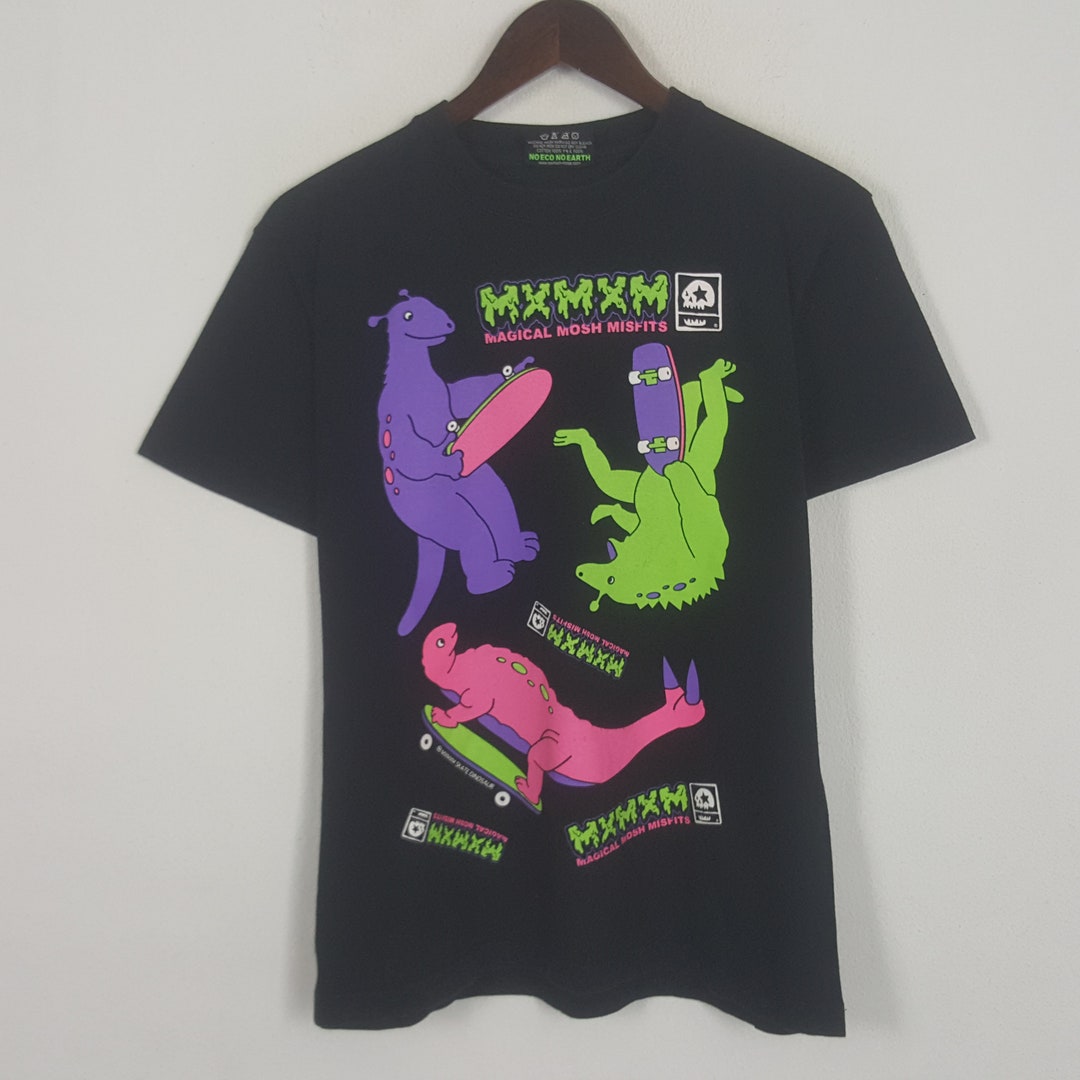 Vintage MXMXM Skate Dinosaur Tshirt - Etsy