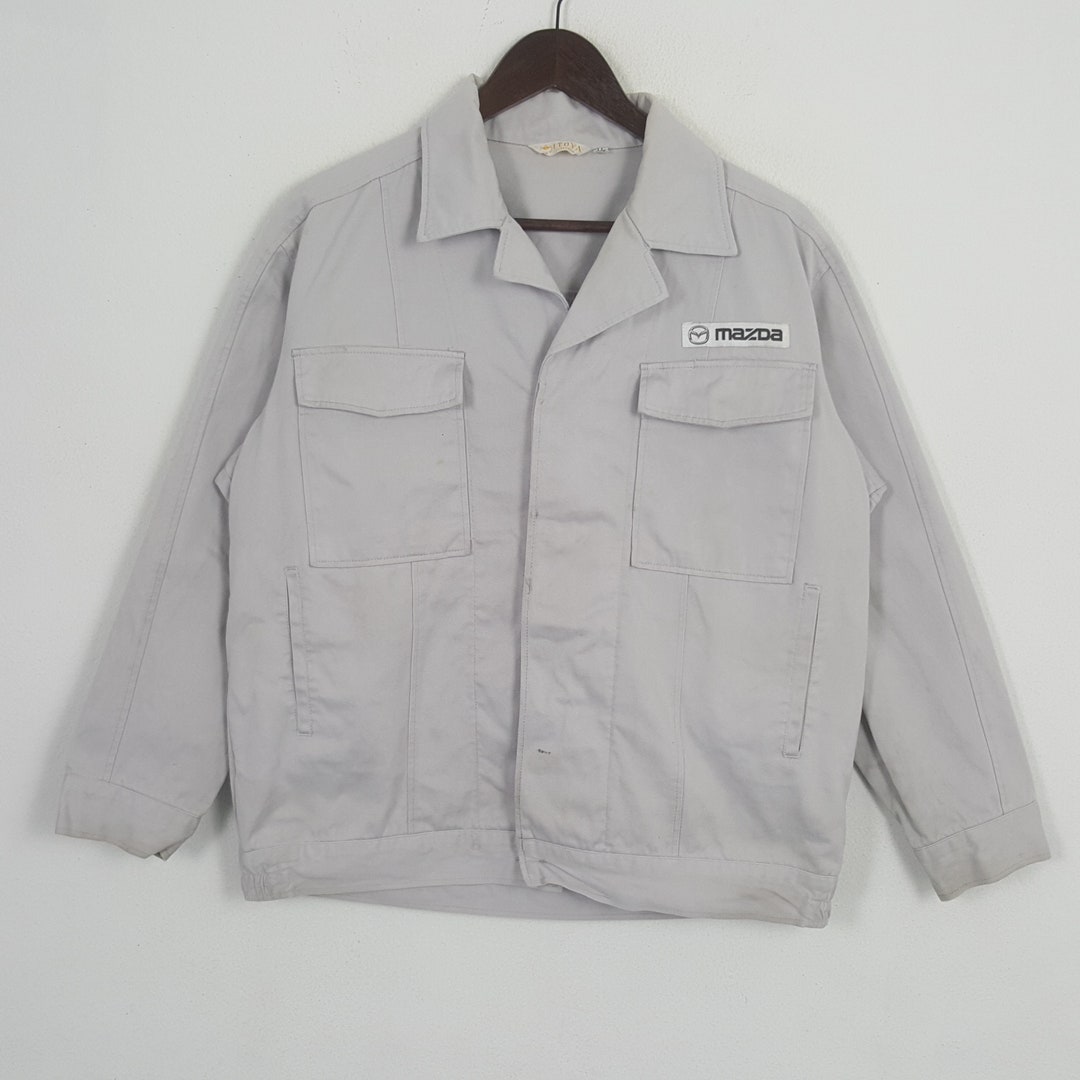 Vintage Mazda Worker Uniform Jacket - Etsy
