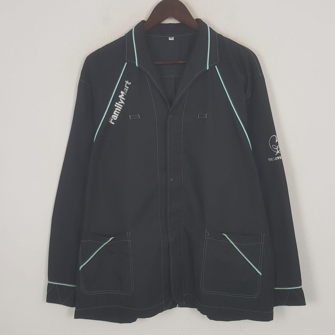 Vintage Family Mart Japan Worker Uniform Jacket - Etsy