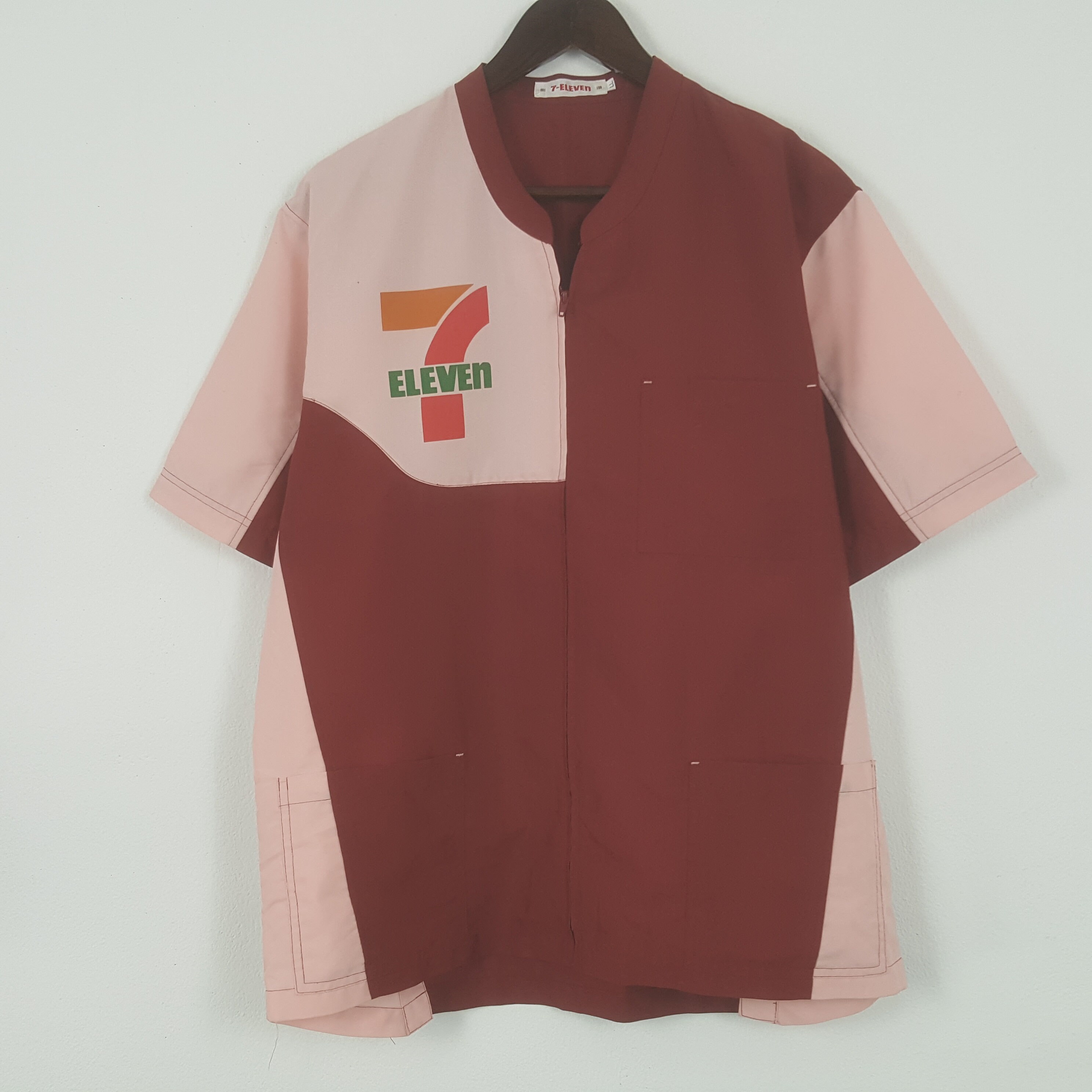 Vintage 7 Eleven Big Logo Uniform Jacket - Etsy