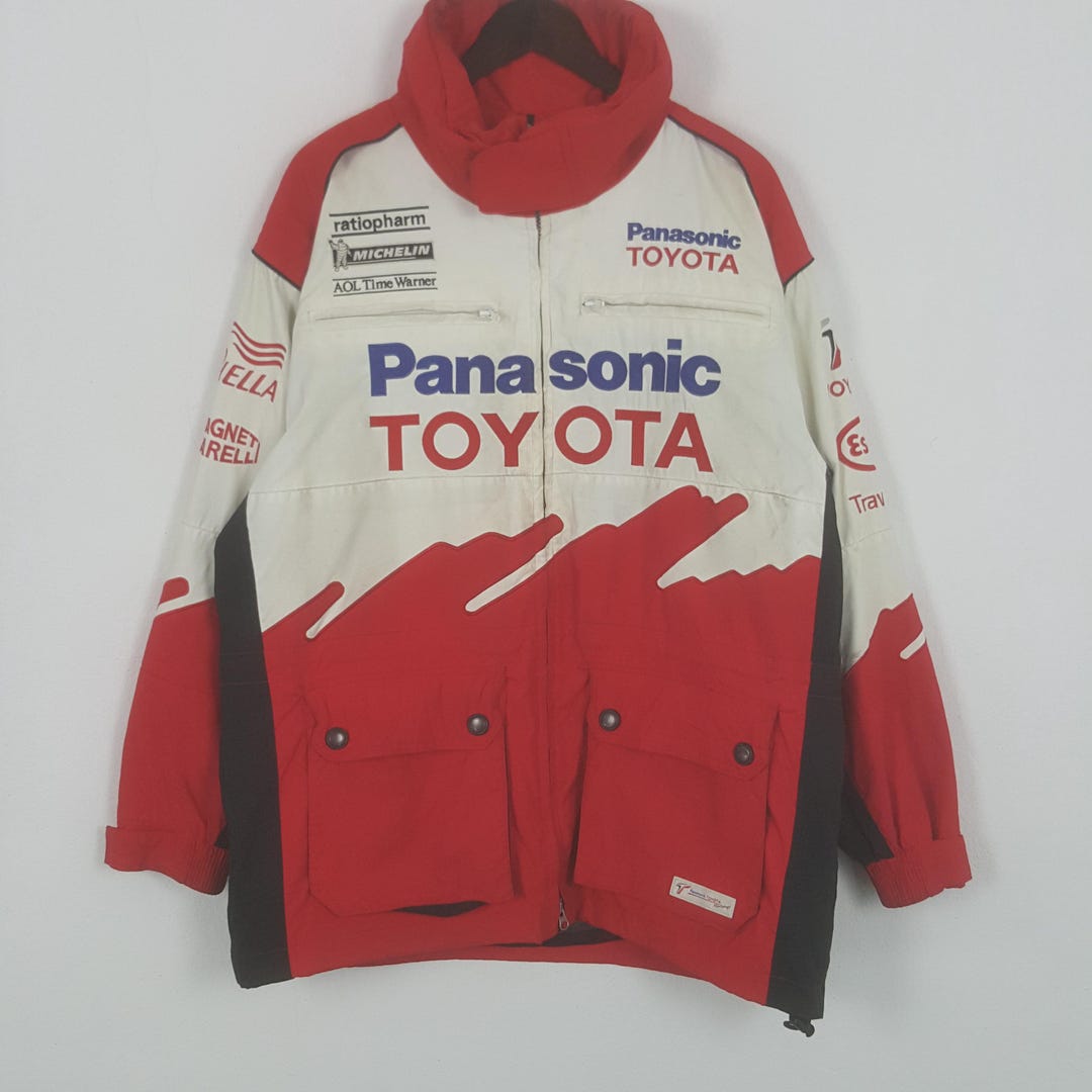 Vintage Panasonic Toyota Embroidery Zipper Racing Jacket - Etsy