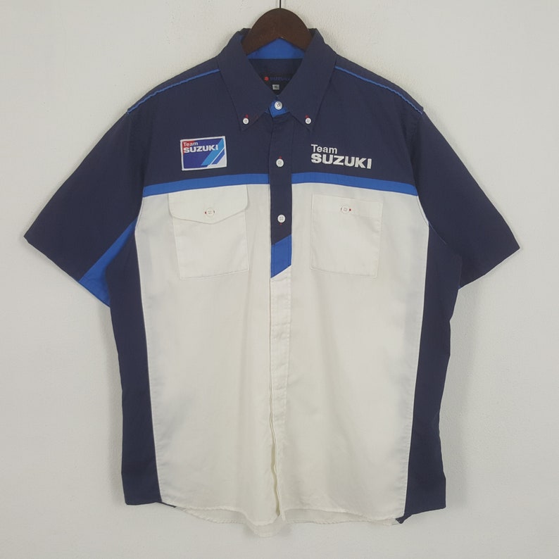 Vintage Suzuki Team Automobile Uniform Shirt - Etsy