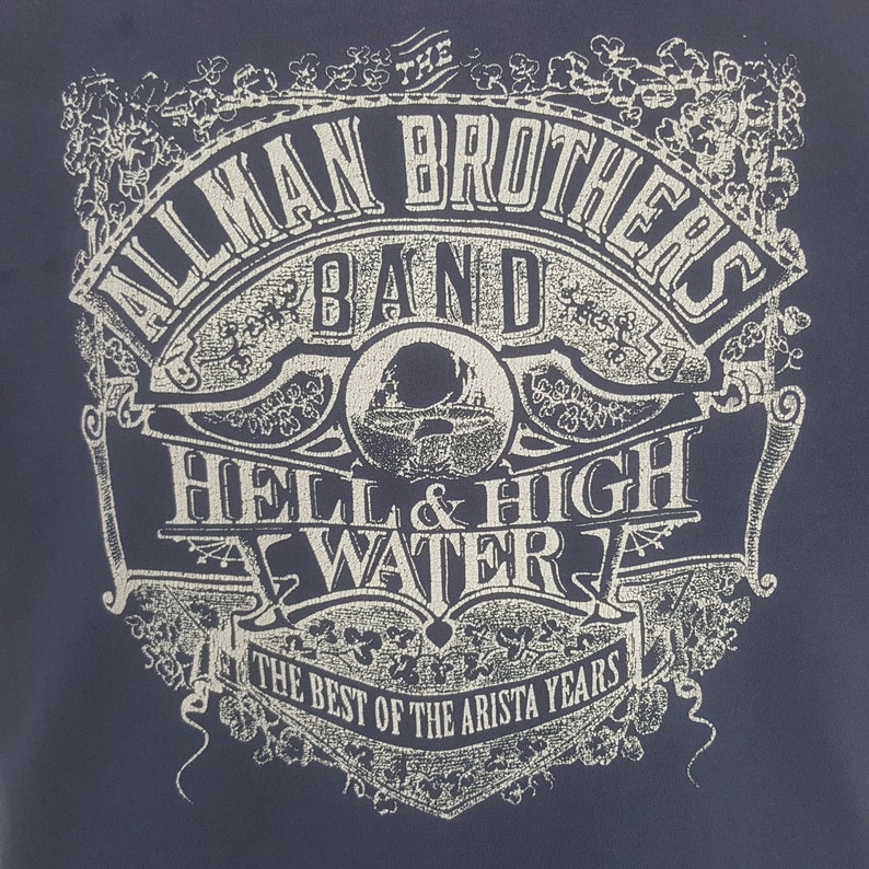 Vintage the Allman Brothers Band Tshirt - Etsy