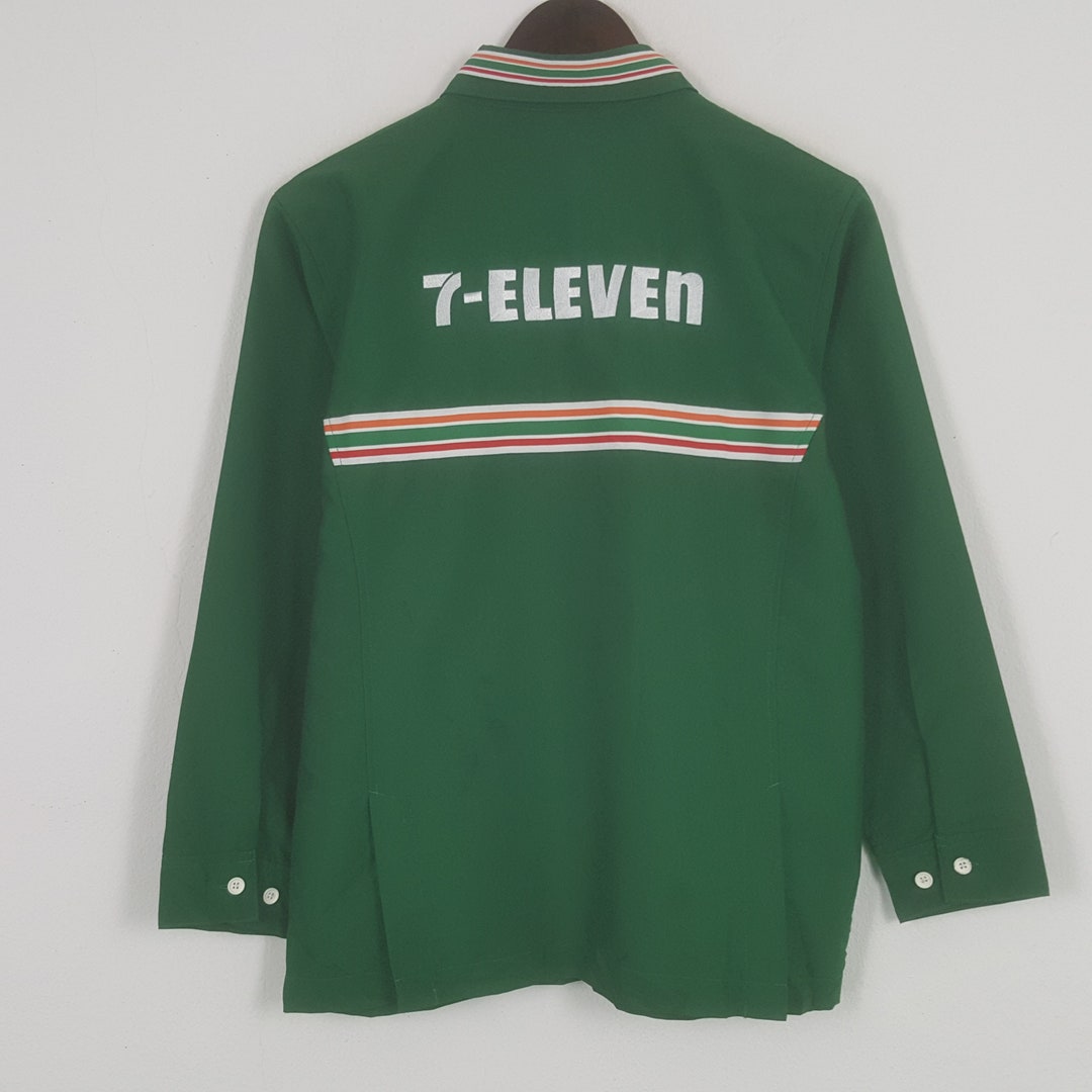 Vintage 7 Eleven Embroidery Logo Worker Jacket - Etsy