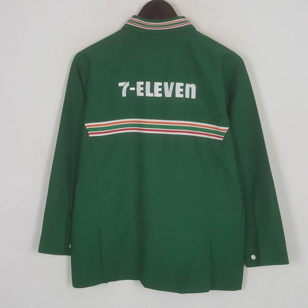 Vintage 7 Eleven Embroidery Logo Zipper Jacket - Etsy