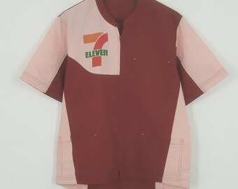 Vintage 7 Eleven Uniform Worker Jacket - Etsy