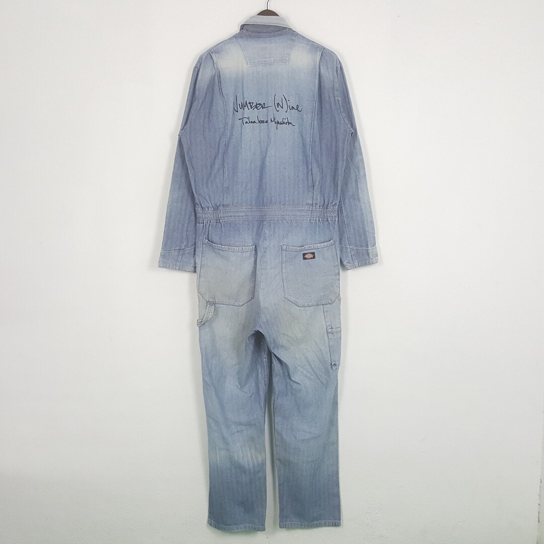 Vintage Dickies Custom Number Nine Jeans Jumpsuit Coverall - Etsy