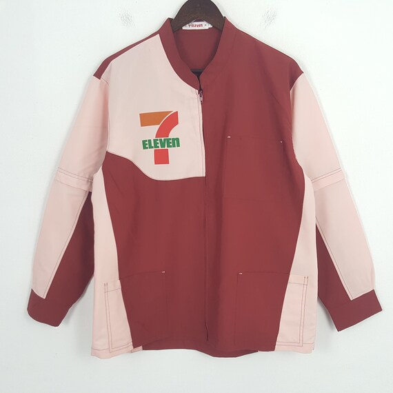 Vintage 7 Eleven Big 7 Logo Uniform Worker Jacket - Etsy