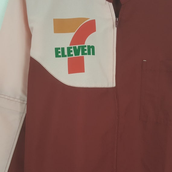 Vintage 7 Eleven Uniform Zipper Jacket - Gem