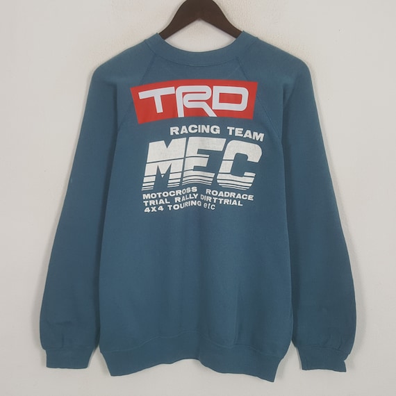 Vintage TRD Racing Team Custom Art Sweatshirt - Gem