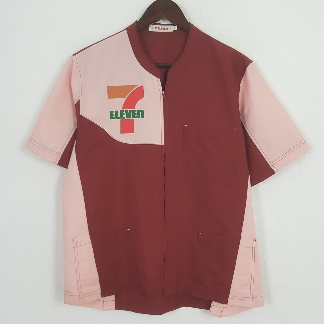 Vintage 7 Eleven Big Logo Uniform Jacket - Etsy