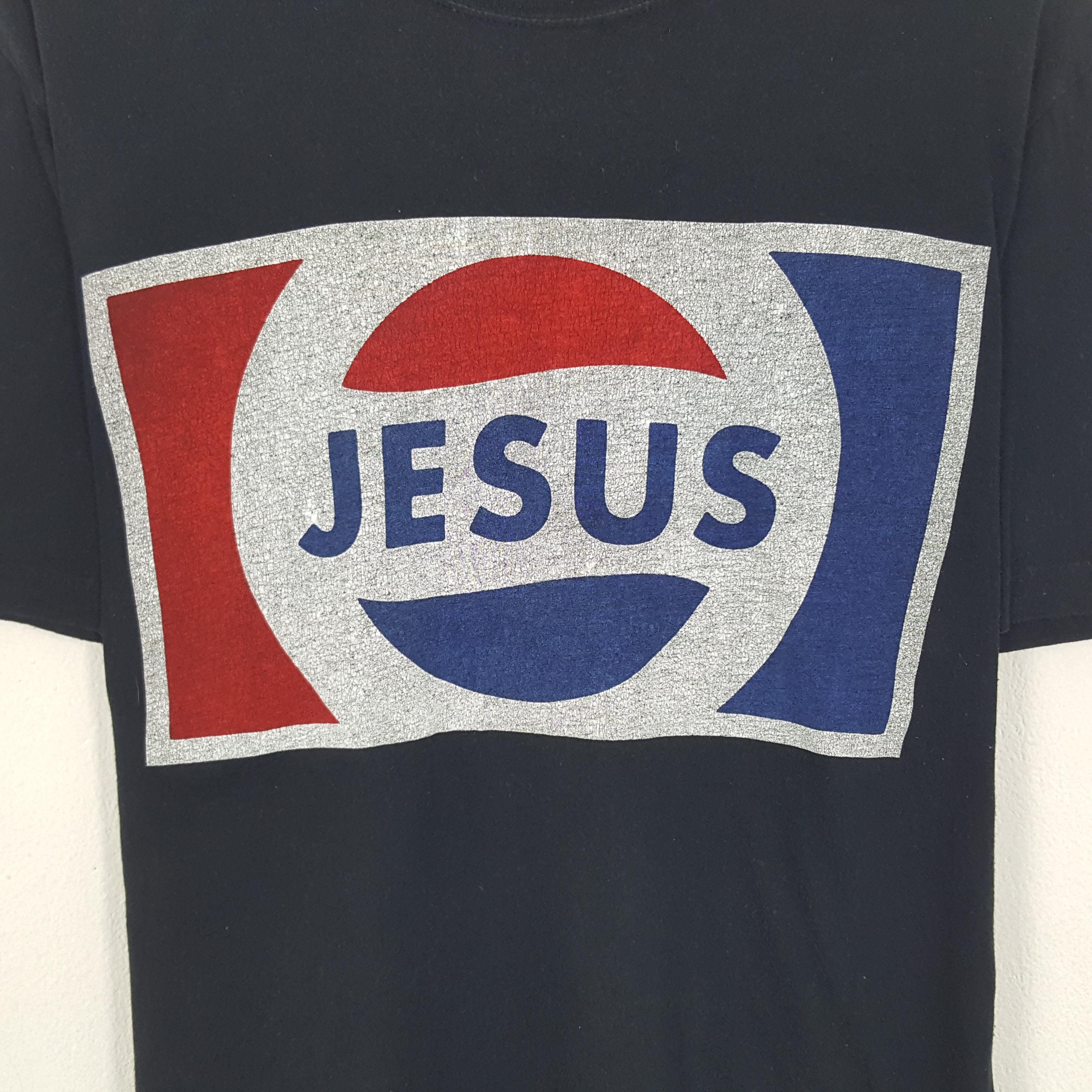 Vintage SWG Jesus Pepsi Design Tshirt - Etsy