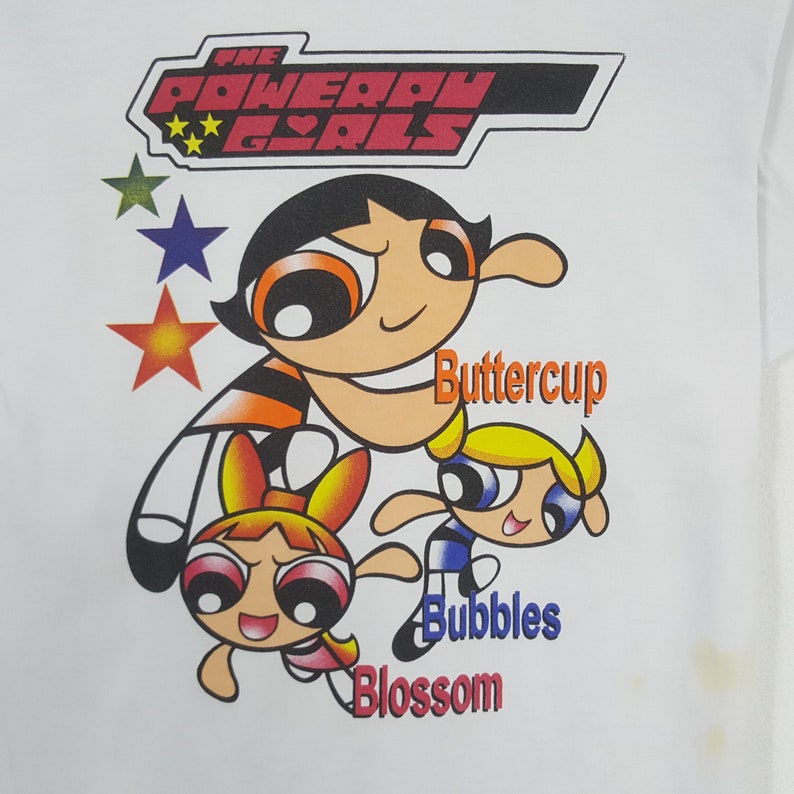 Vintage the Powerpuff Girls Tshirt - Etsy