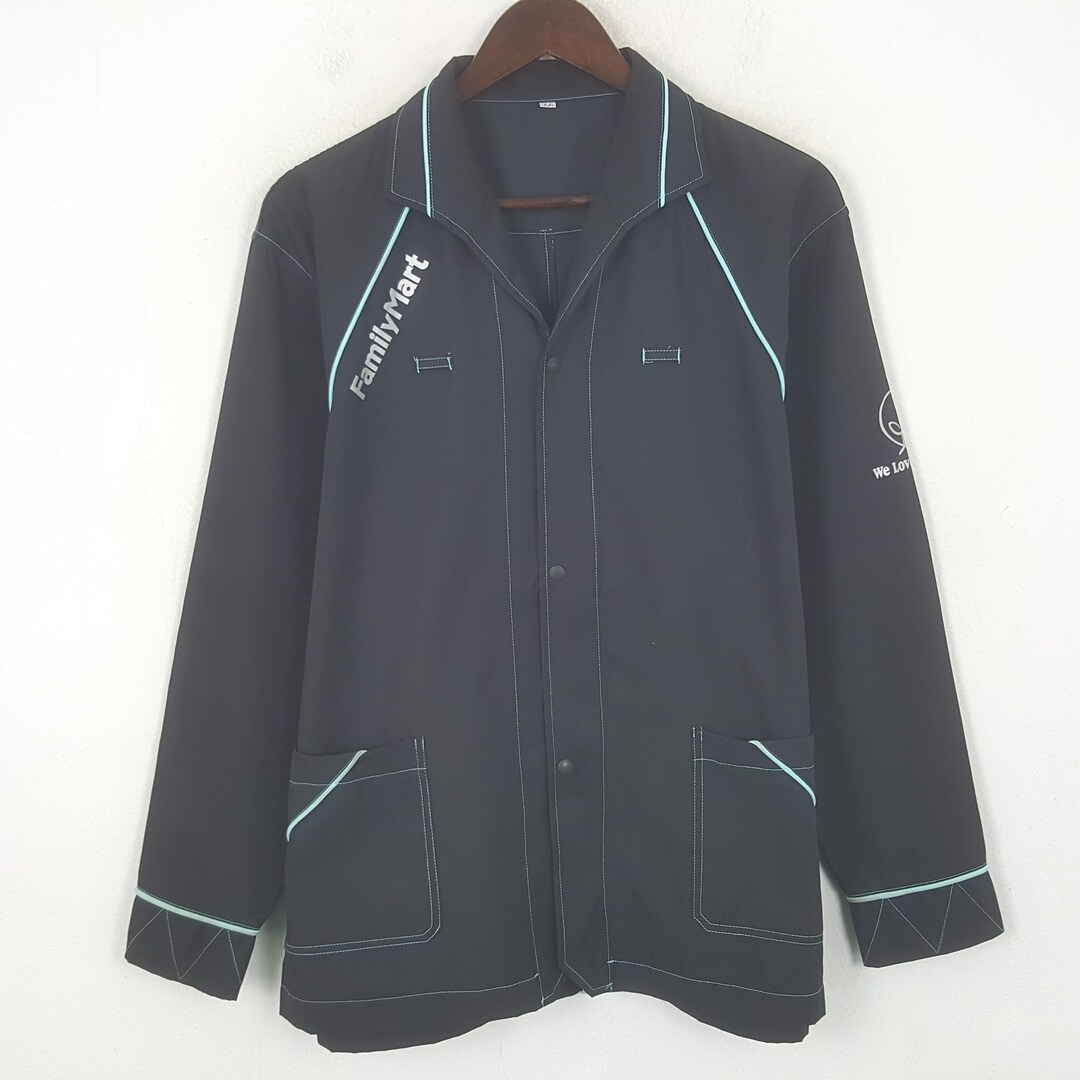 Vintage Family Mart Worker Japan Uniform Jacket - Etsy