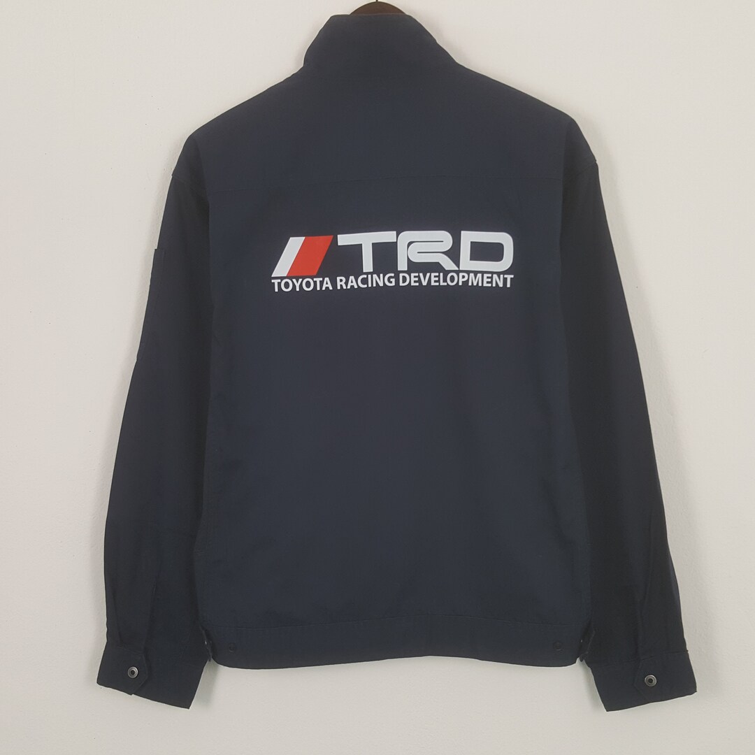 Vintage TRD Toyota Racing Development Custom Art Worker Uniform Jacket ...