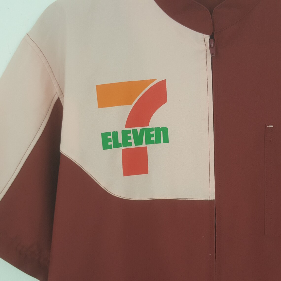Vintage 7 Eleven Uniform Zipper Jacket - Etsy