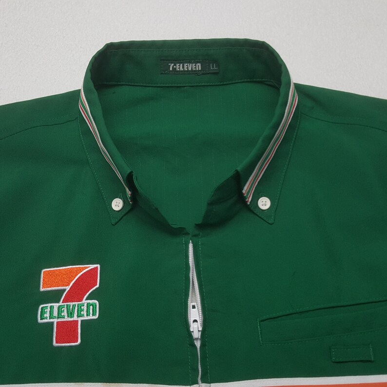 Vintage 7 Eleven Uniform Worker Jacket - Etsy